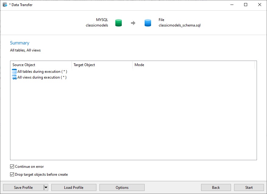 How To Backup The Database Structure Only In Navicat 16